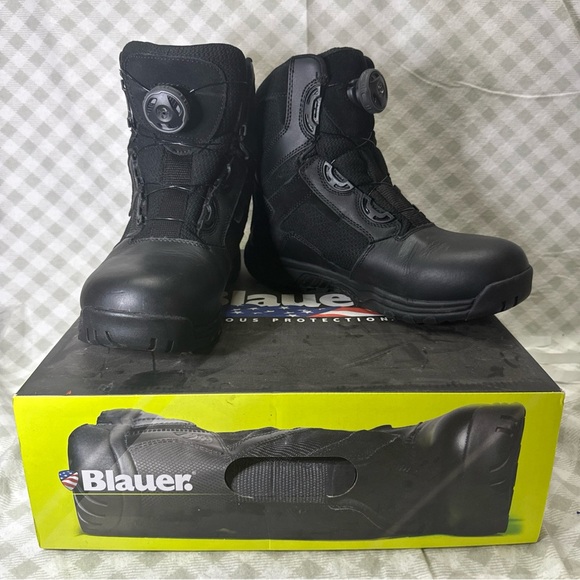 Blauer | Shoes | Blauer Tactical Waterproof Boa Boots 6 Clash Wp Black ...